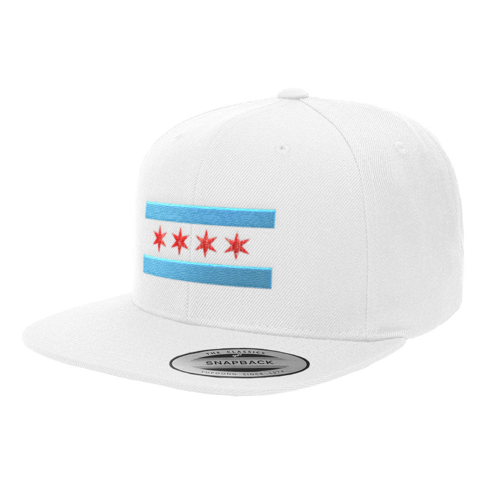 Chicago Flag Premium Snapback Hat 6089M – Official Flag Hat